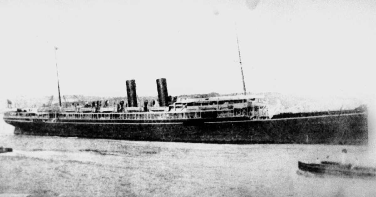 24 de mayo de 1922: las víctimas del hundimiento del SS Egypt