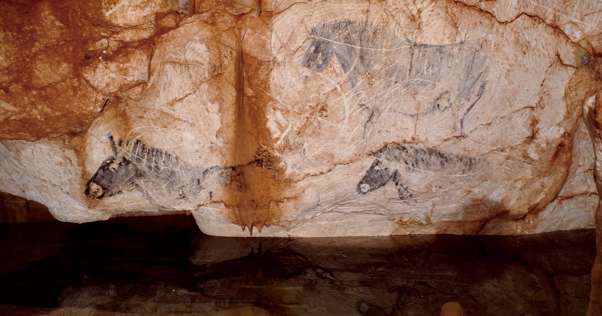 Extraen el arte rupestre de Cosquer de las aguas subterráneas