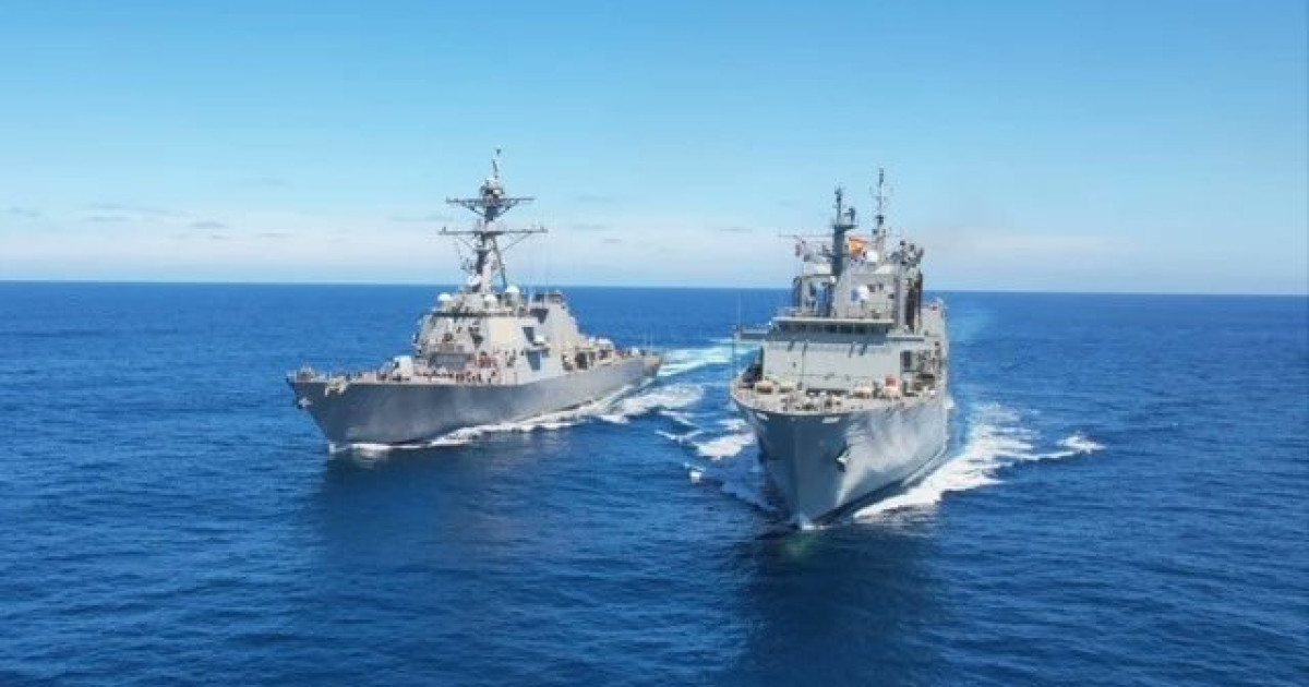 Armada: Fragata Santa María F-81 y destructor USS Arleigh Burke ...