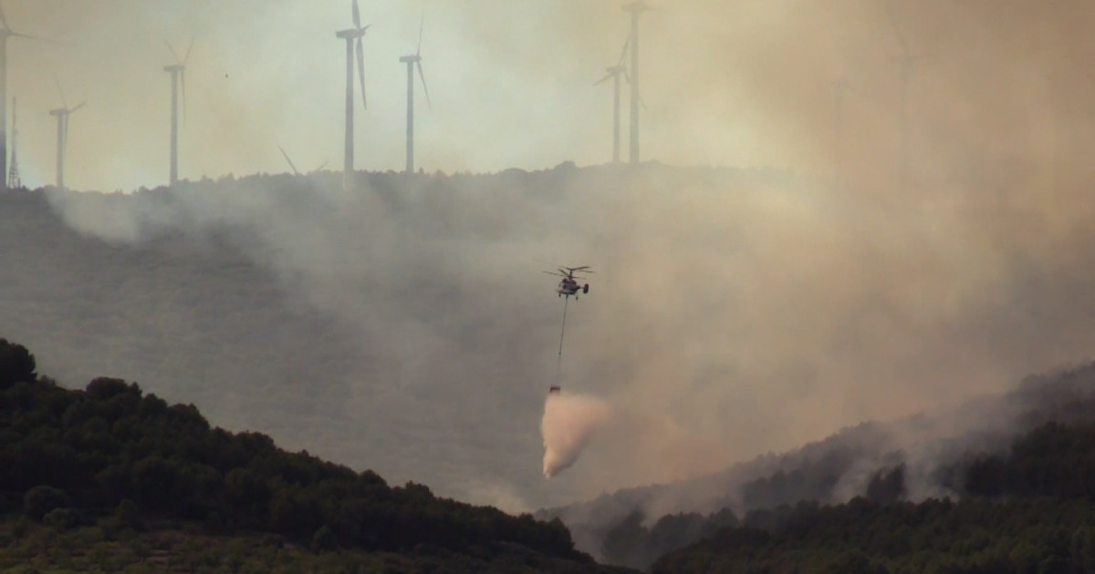 Controlado el incendio del monte Yerga (La Rioja)