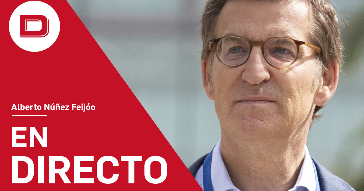 En directo | Alberto Núñez Feijóo interviene ante los medios de ...