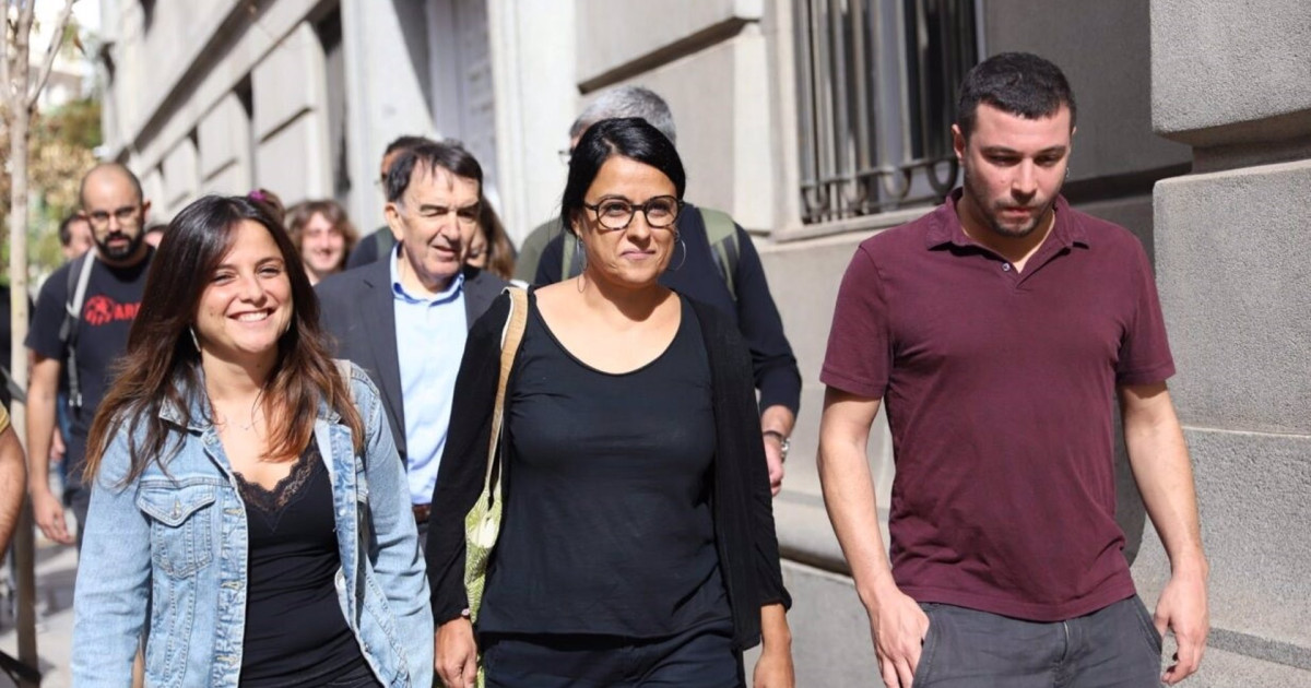 El cambio de Anna Gabriel: de su característico flequillo a las ...