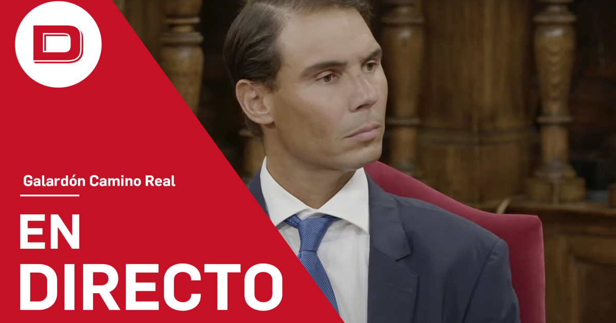 Entrega Galardón Camino Real a Rafa Nadal