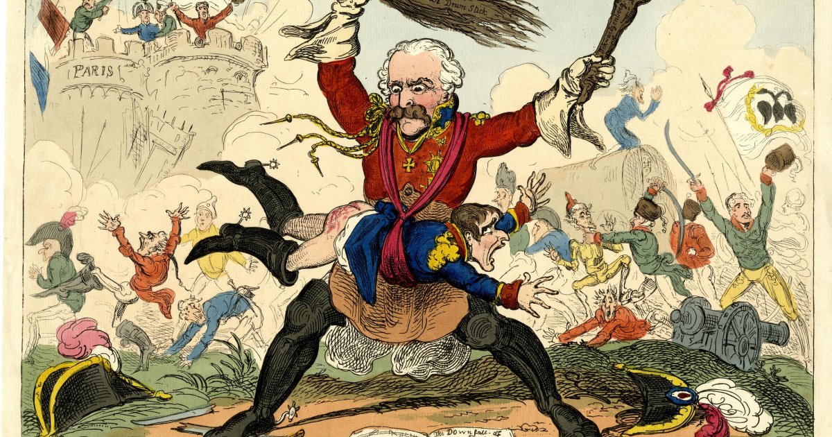 El mariscal von Blücher, hombre decisivo en la derrota definitiva de Napoleón