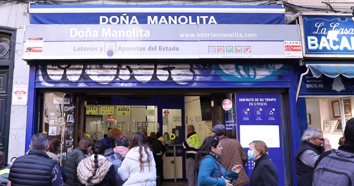 El motivo por el que Doña Manolita es la administración con más suerte ...