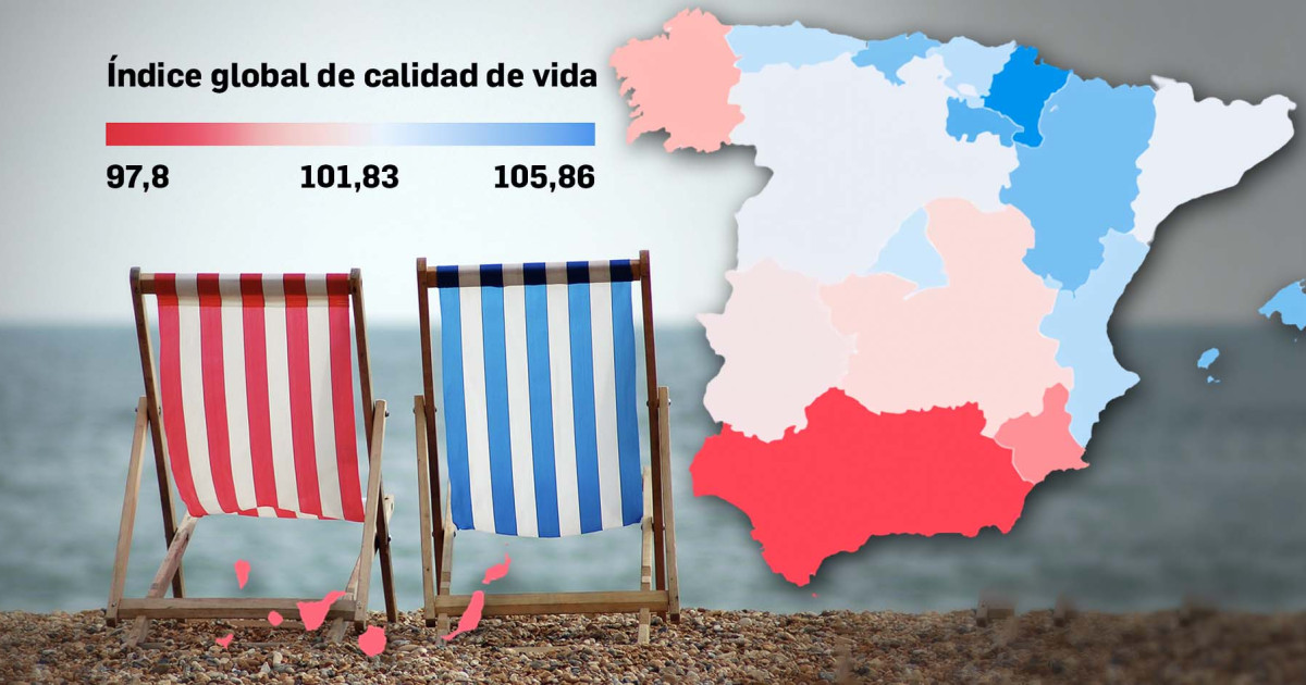 Navarra es la comunidad con mayor calidad de vida de España, según el INE