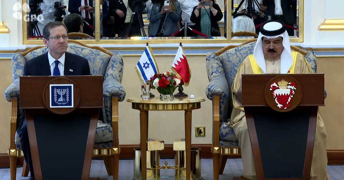 El presidente de Israel, Isaac Herzog, no es bienvenido en Baréin