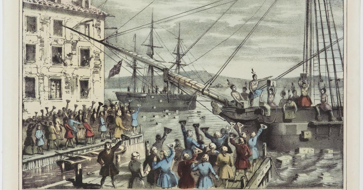 El Motín Del Té De 1773 El Primer Paso Hacia La Independencia De
