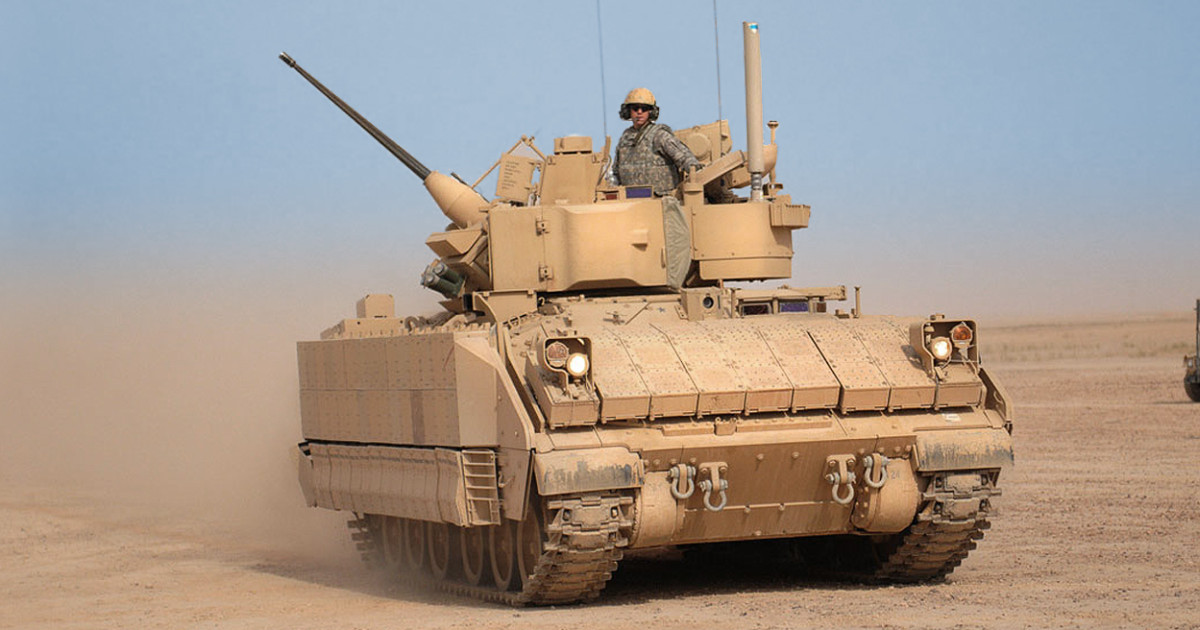 Los blindados Bradley serían los primeros carros de combate ...