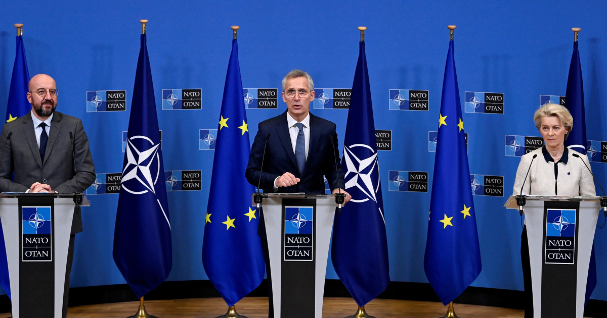 La OTAN y la UE estrechan lazos frente a la agresión rusa a Ucrania ...