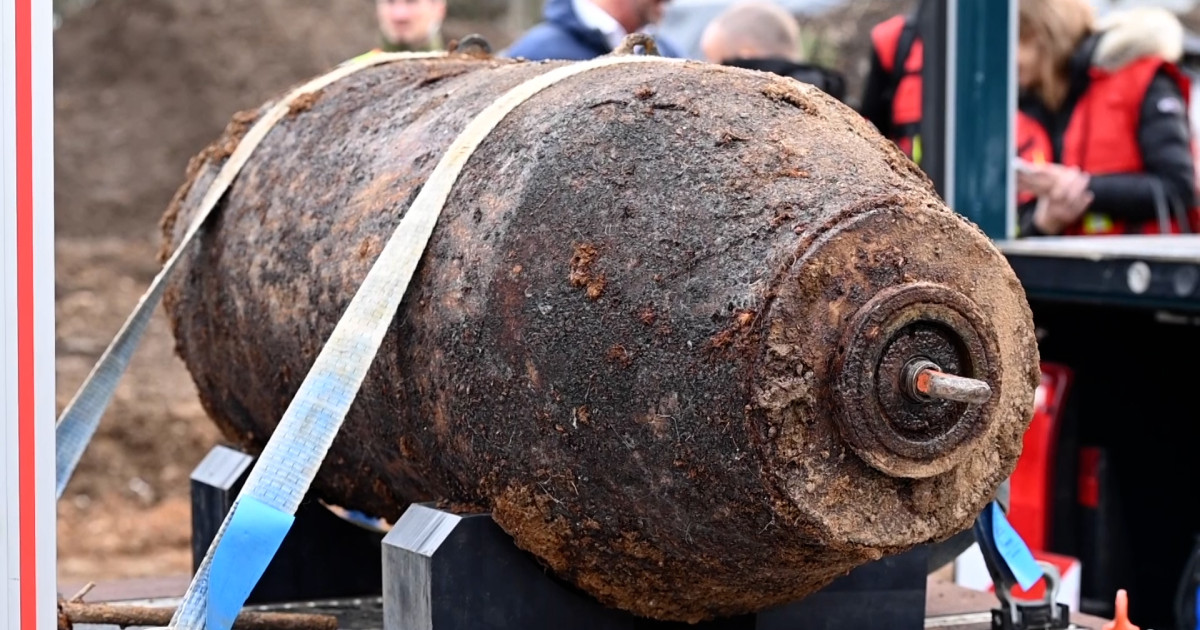 La bomba de la Segunda Guerra Mundial que ha sido desactivada en Alemania