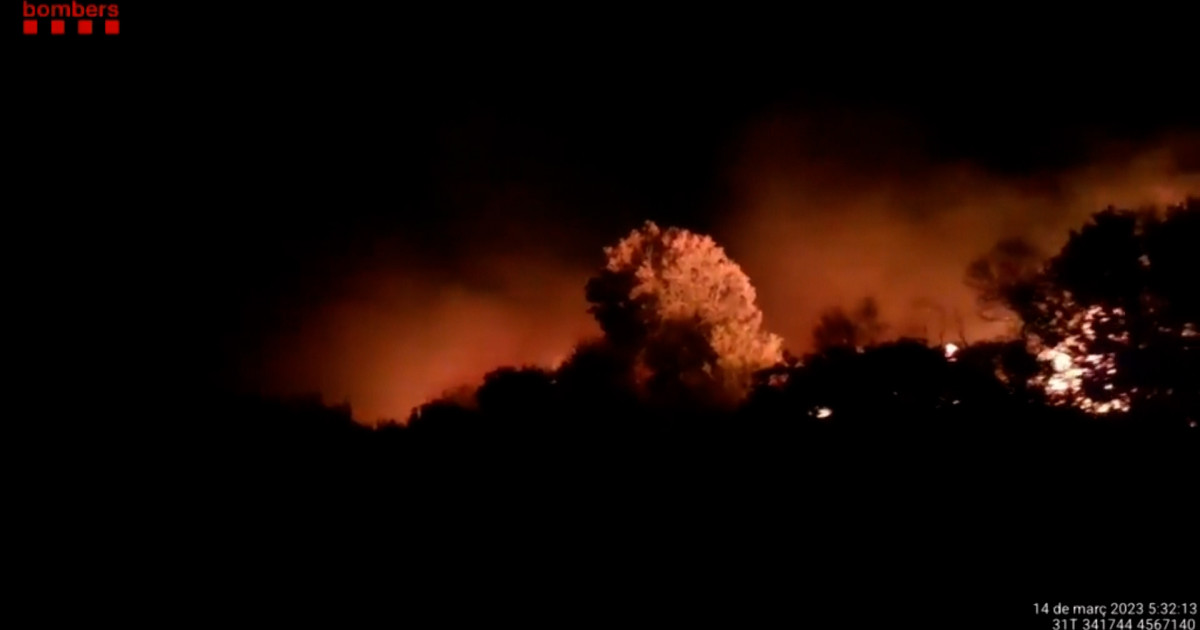 Los bomberos logran estabilizar el incendio de Tarragona