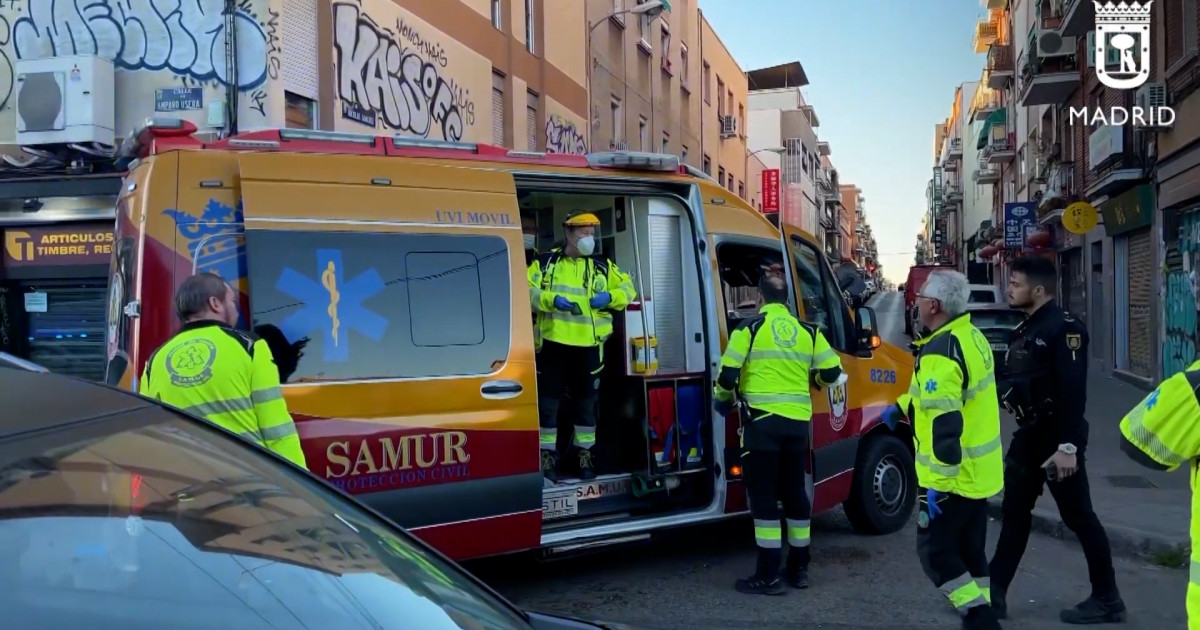 Apuñalado un joven de 18 años en el Metro de Usera