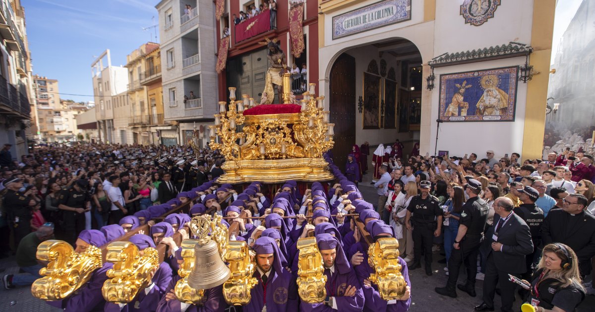 Por qué en Málaga se habla de 'tronos' de Semana Santa y no de 'pasos'