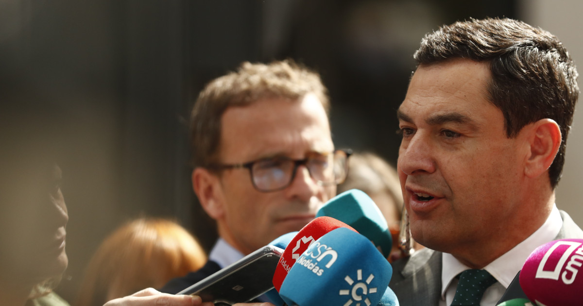 Moreno, harto de que se bromee con el acento de los andaluces