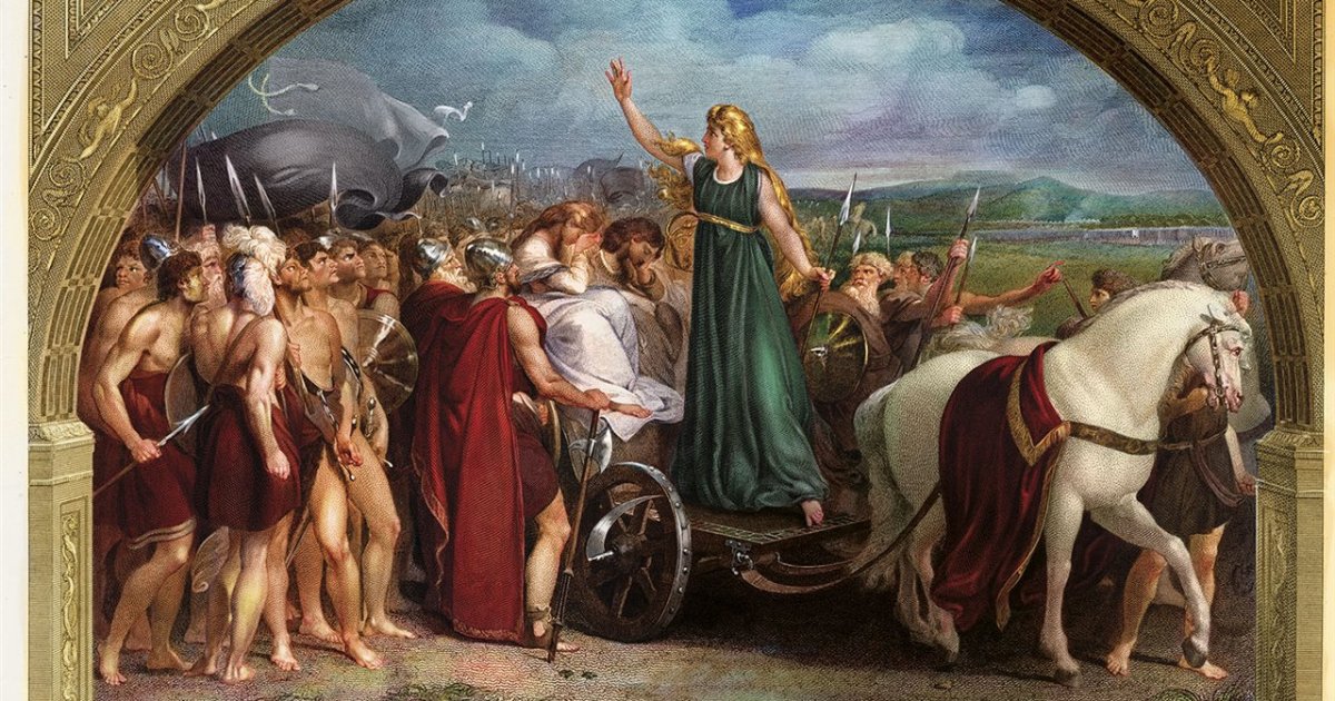 Boudica, la Reina guerrera de los icenos y su rebelión contra Roma