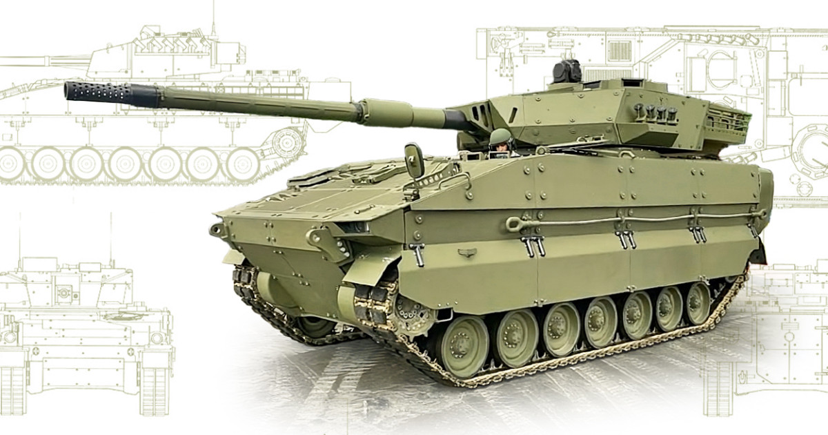 Defensa | Santa Bárbara: Así es el nuevo carro de combate ligero Ascod LT105: tecnología, diseño ...