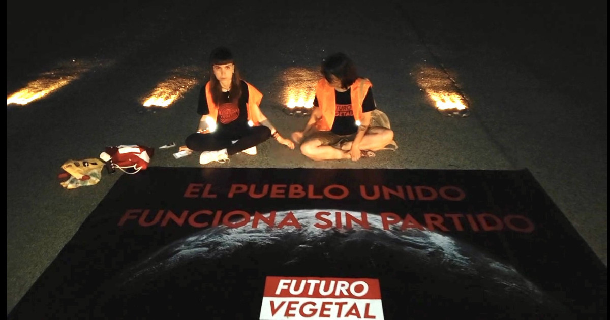 Ecologistas radicales vulneran la seguridad de Barajas y se pegan a una ...