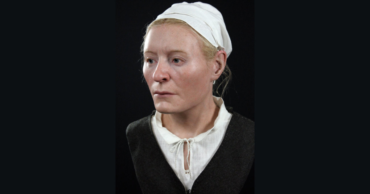 Reconstruyen el rostro de la única mujer que navegó en el Vasa, el ...