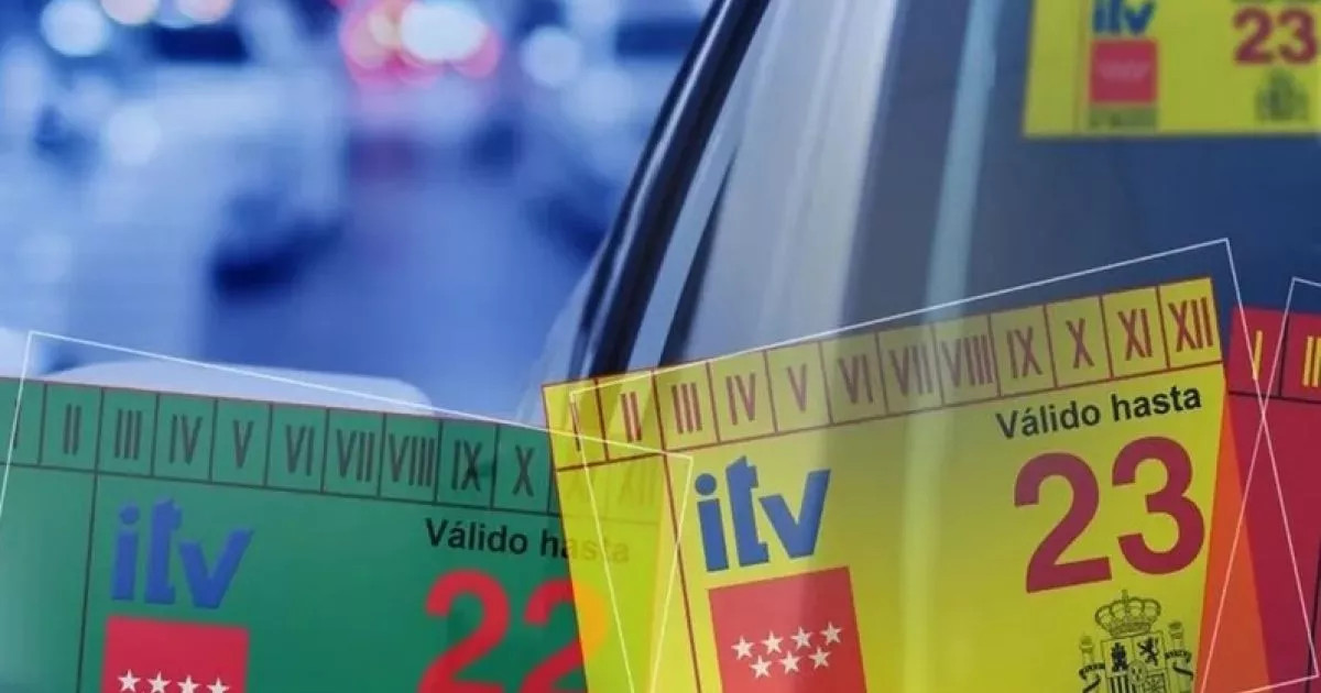 ¿Cuál es el significado del color de la pegatina de la ITV que lleva tu ...