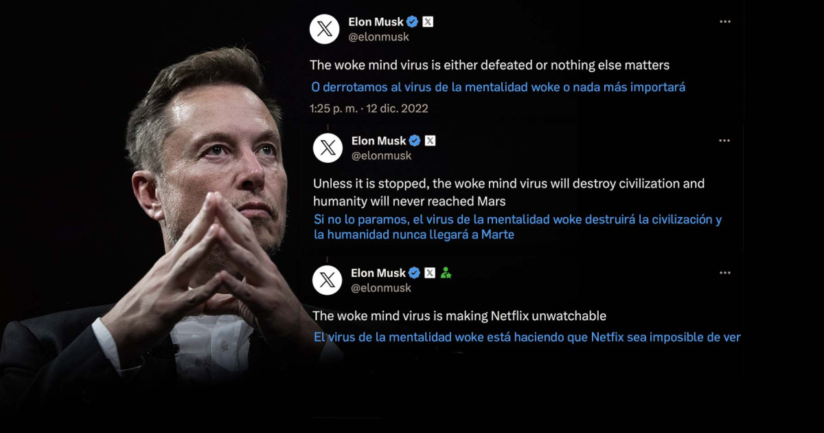 La cruzada de Elon Musk contra el 'virus woke': «Terminará destruyendo ...