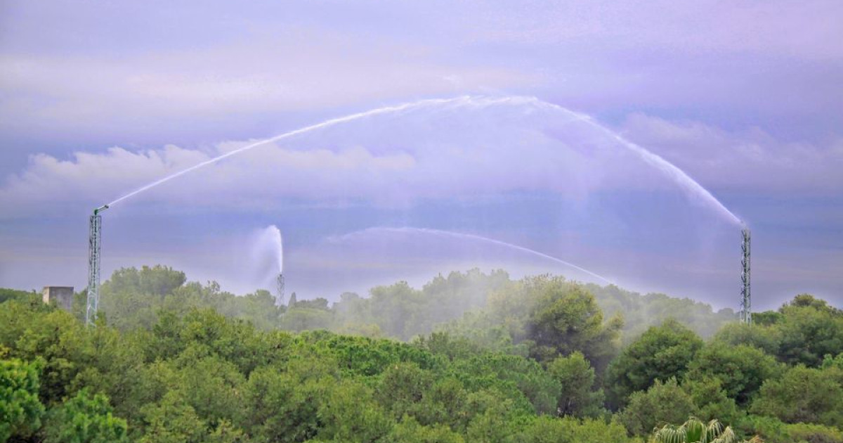 Así será el sistema de torres y cañones de agua para combatir los ...