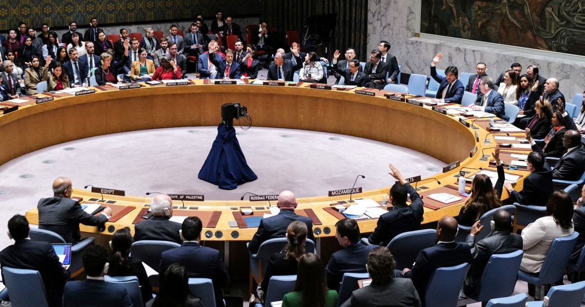 La Onu Aprueba Por Primera Vez Una Resolución Pidiendo Un Alto El Fuego