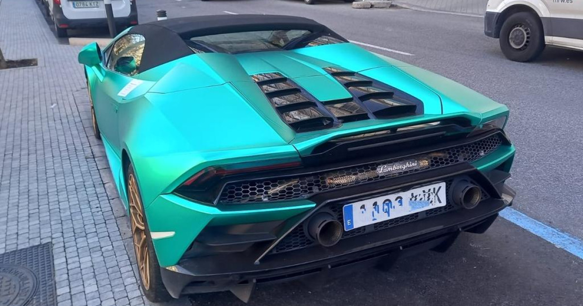 ¿De quién es el misterioso Lamborghini de 300.000 euros que está ...