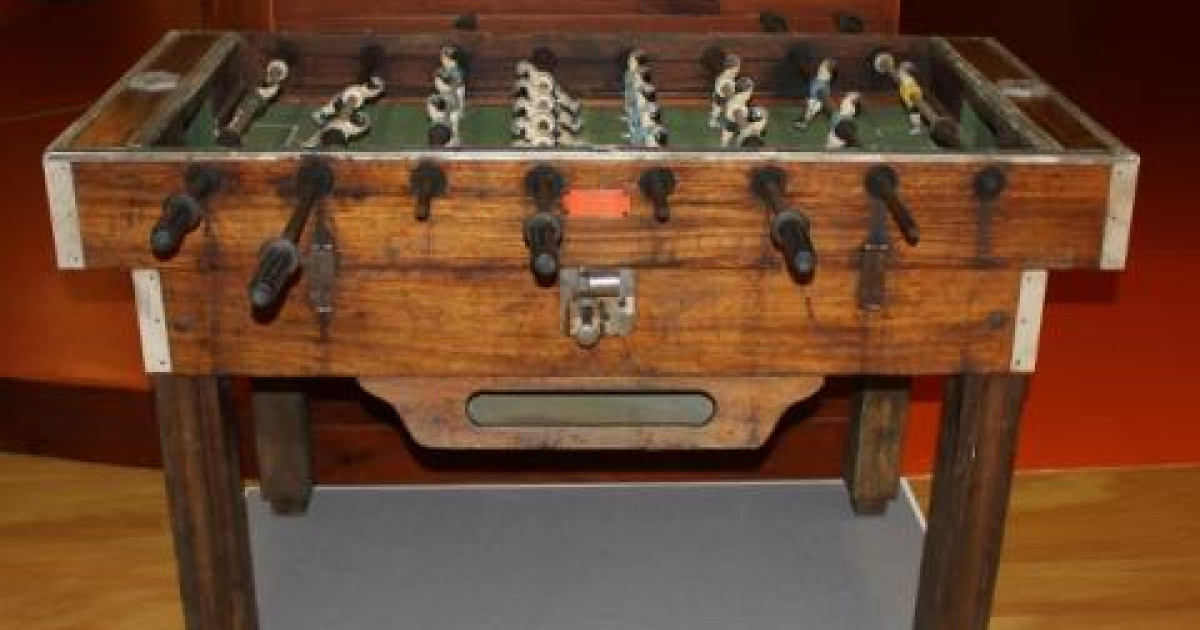 El origen del futbolín: un invento universal creado por un gallego