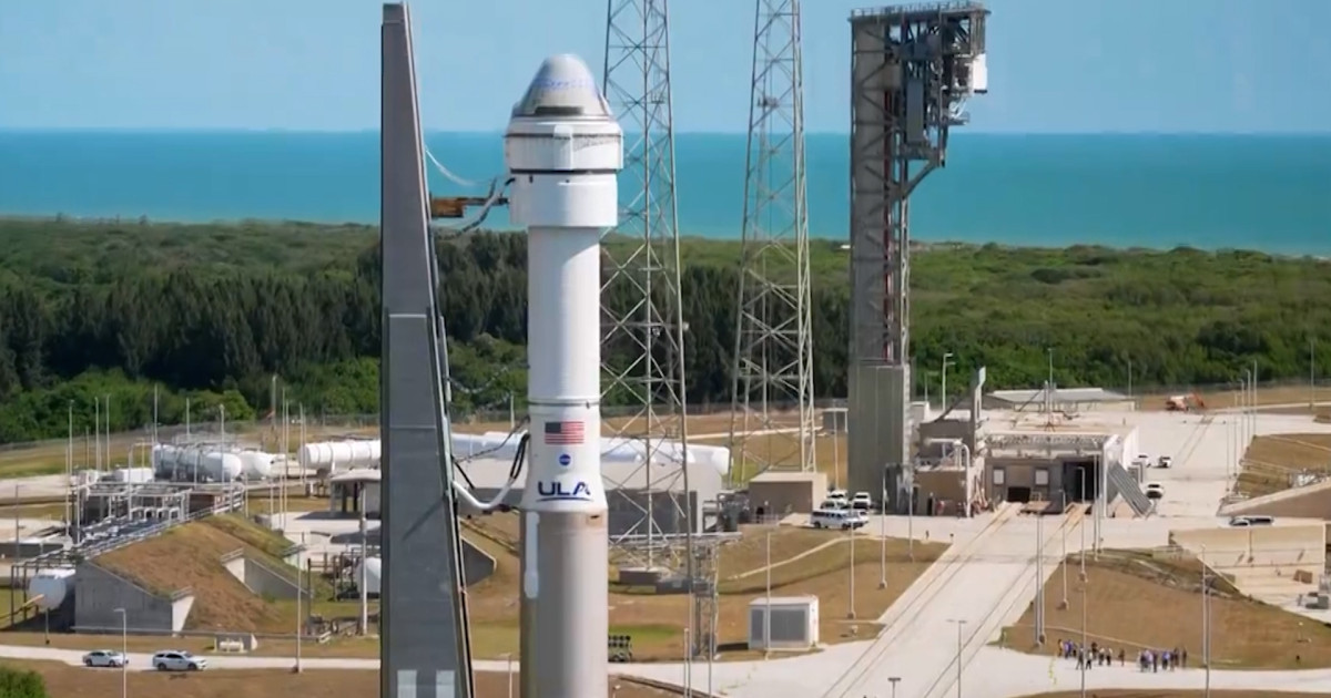 Todo a punto para el despegue del primer vuelo tripulado de la nave Starliner