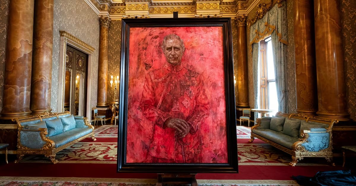 Así es el primer y polémico retrato oficial del Rey Carlos III
