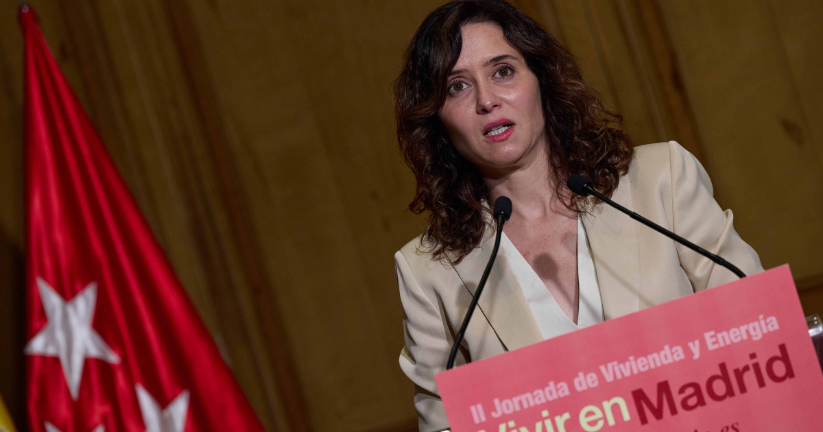 Ayuso afirma que la Ley de Vivienda es «lesiva para las competencias ...