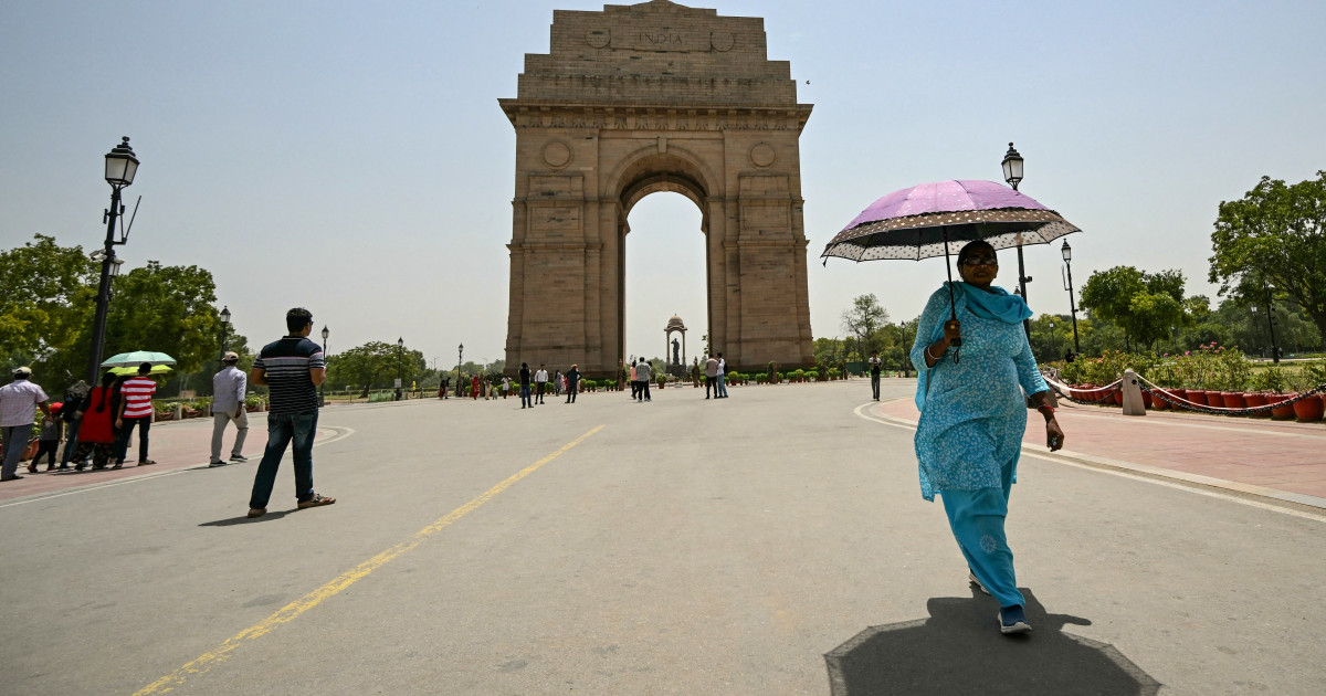 La capital de India registra un récord de temperatura de 49,9 ºC
