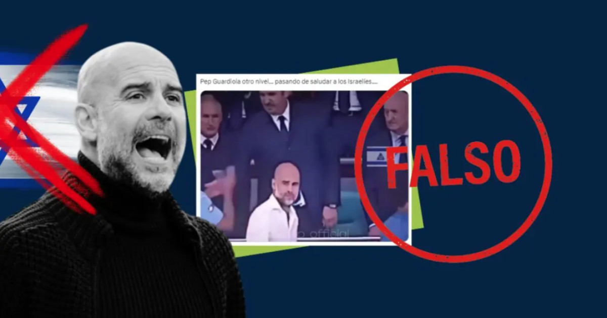Pep Guardiola no le está negando el saludo a Alan Smith por estar a ...