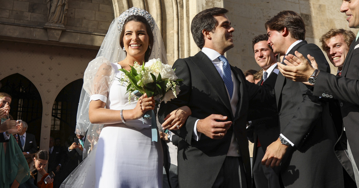 Las mejores imágenes de la boda de Natalia Santos y Esteban Rivas