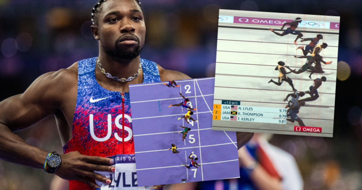 El motivo por el que Thompson no ganó los 100 metros pese a que su pie ...