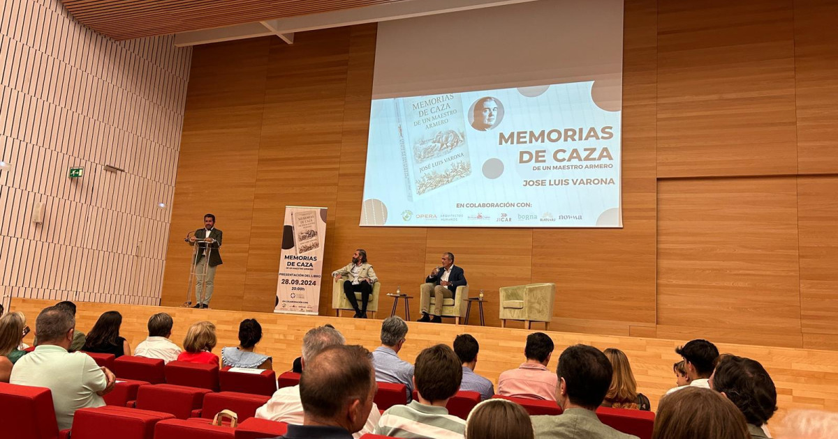 Presentado el libro 'Memorias de caza' de José Luis Varona