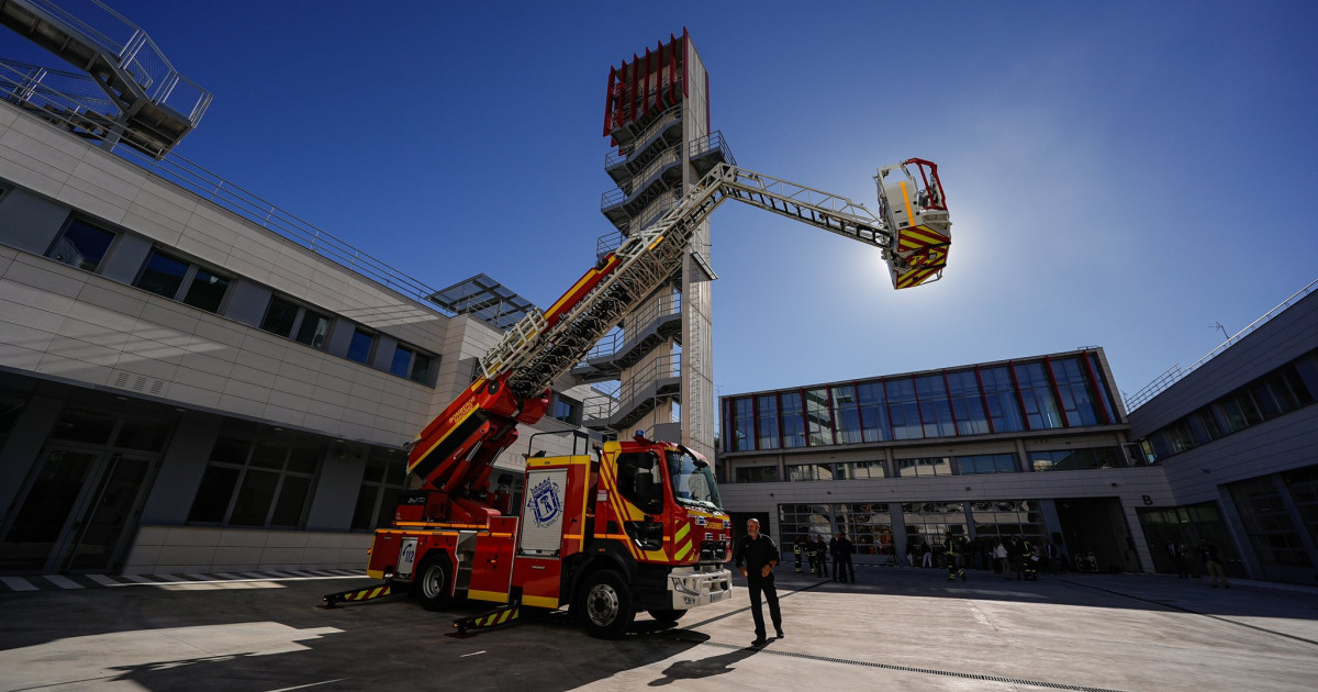 Así es el nuevo parque de Bomberos de Usera que se ha convertido en el ...