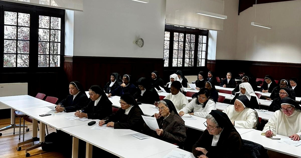 Las monjas de Vitoria van a clase