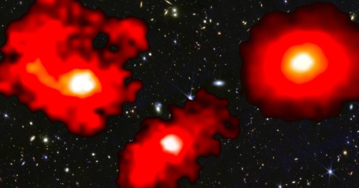 James Webb Captures Three 'Gigantic' Red Galaxies That Alarmingly ...