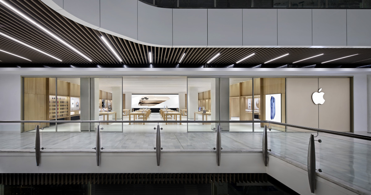 Así es la nueva tienda de Apple en Madrid, un espacio único en España