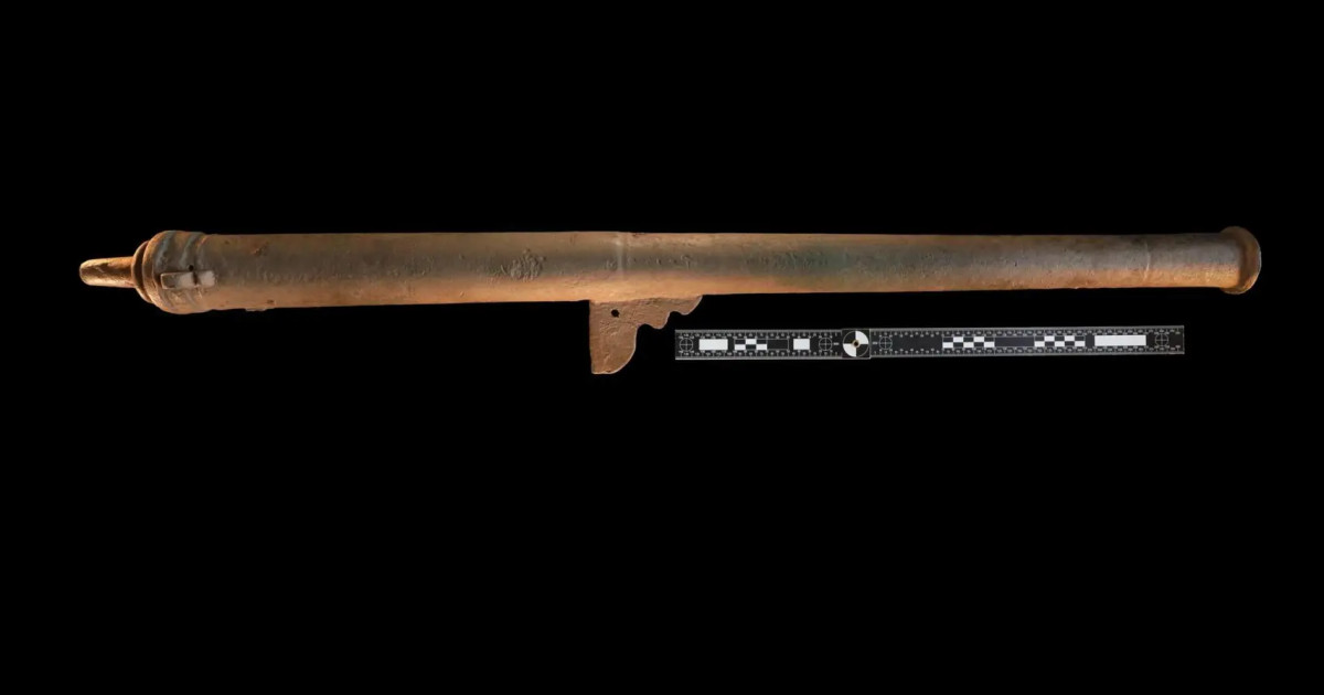 Hallan el arma de fuego más antigua de Estados Unidos: es un cañón de ...