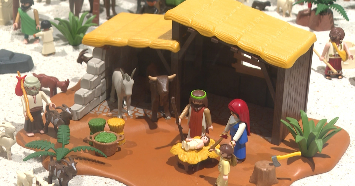 Playmobil se luce con su gigantesco Belén en Sevilla recreando el ...
