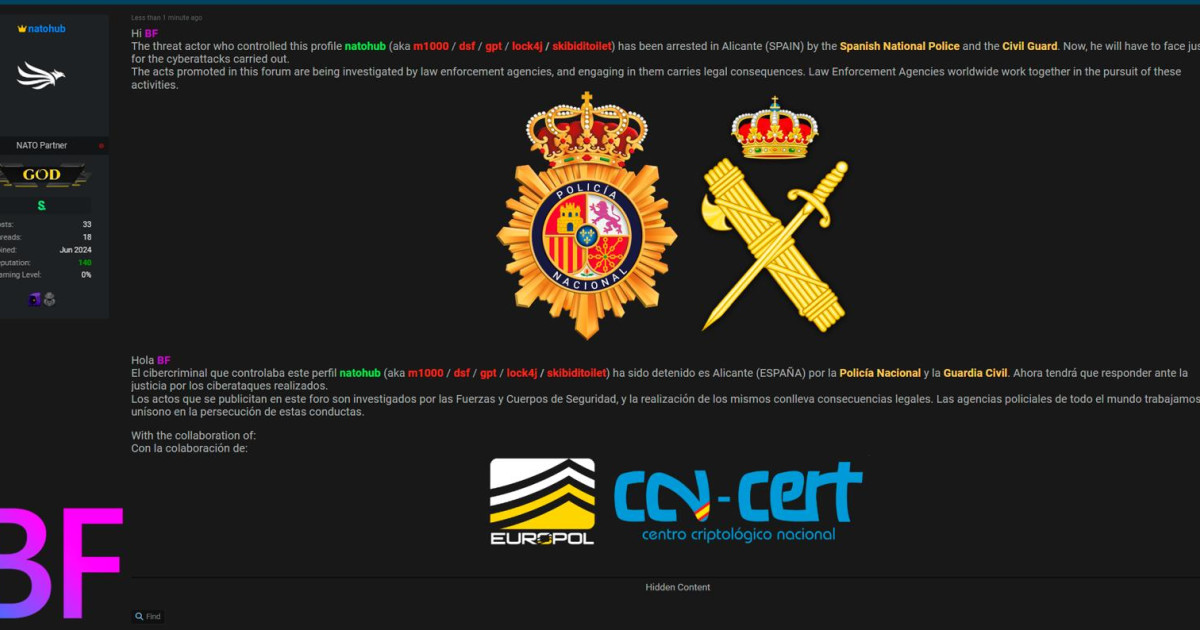 El hacker al que hackeó la Policía