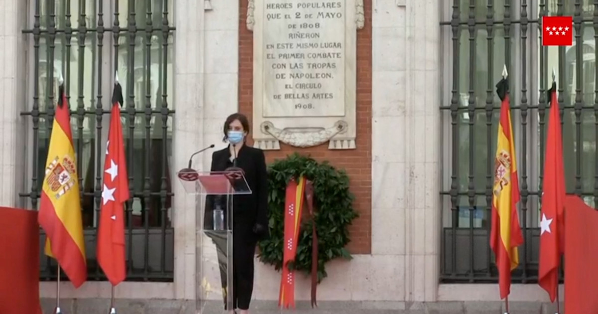 Así fue como Ayuso bautizó a Robles como «Manuela Malasaña» por su ...