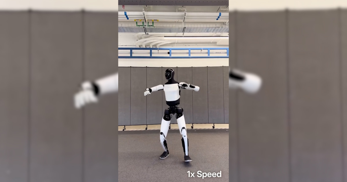 Tesla Sorprende con su Robot Optimus bailando al ritmo de la música tecno