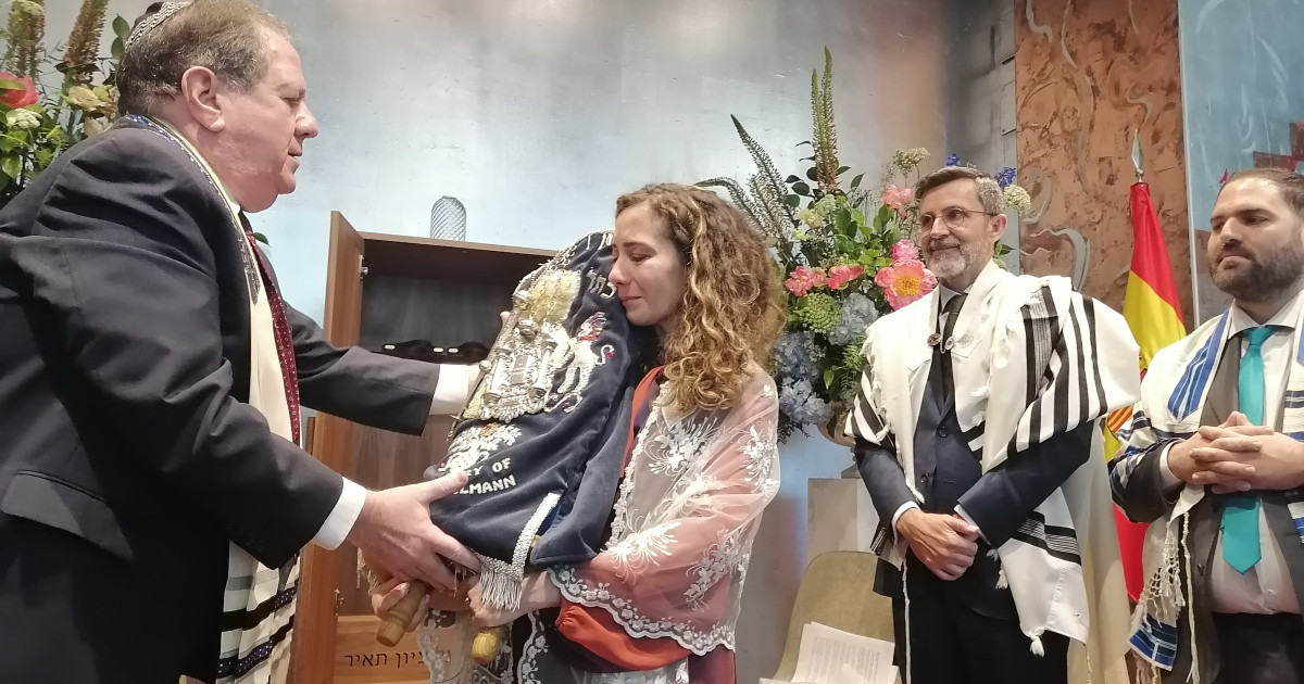 Yael Cobano, primera rabina de Madrid, ordenada en una ceremonia ...