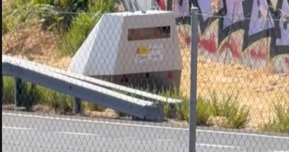En bajada y detrás de un guardarraíl, así estrena la DGT su nuevo radar ...