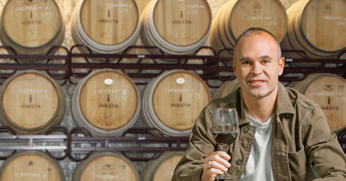 El otro gol de Iniesta: su vino se corona entre los mejores del mundo
