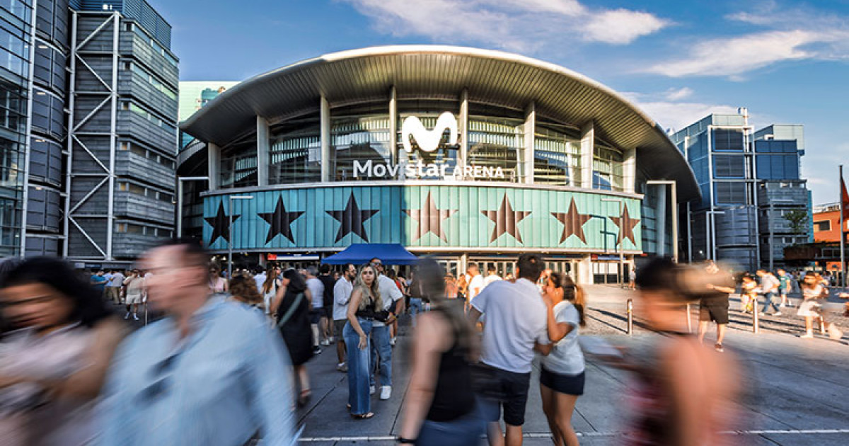 Los números que convierten al Movistar Arena en el mayor recinto de ...